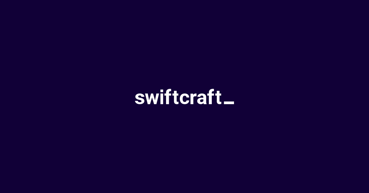 Modern Swift Concurrency :: swiftcraft.io Modern Swift Concurrency :: swiftcraft.io